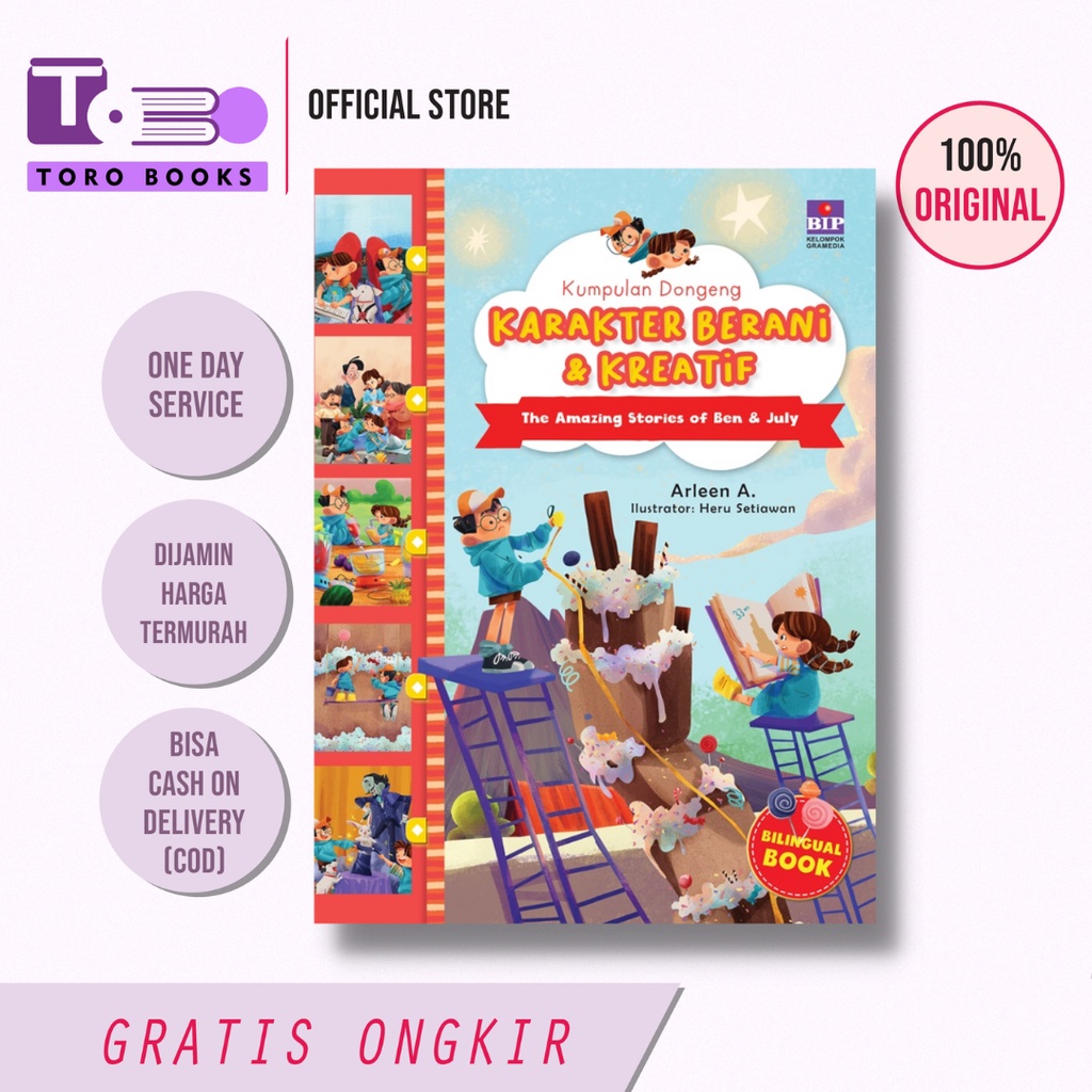 Jual Buku Kumpulan Dongeng Karakter Berani & Kreatif: Amazing Stories ...