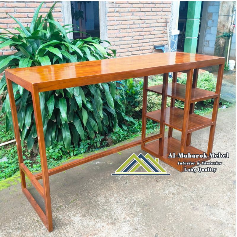 Jual Meja Bar Minimalis Kayu Jati | Shopee Indonesia