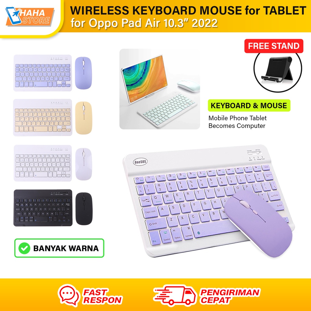 Jual Oppo Pad Air 10.3 inch 2022 Wireless Set Keyboard Mouse Tablet ...