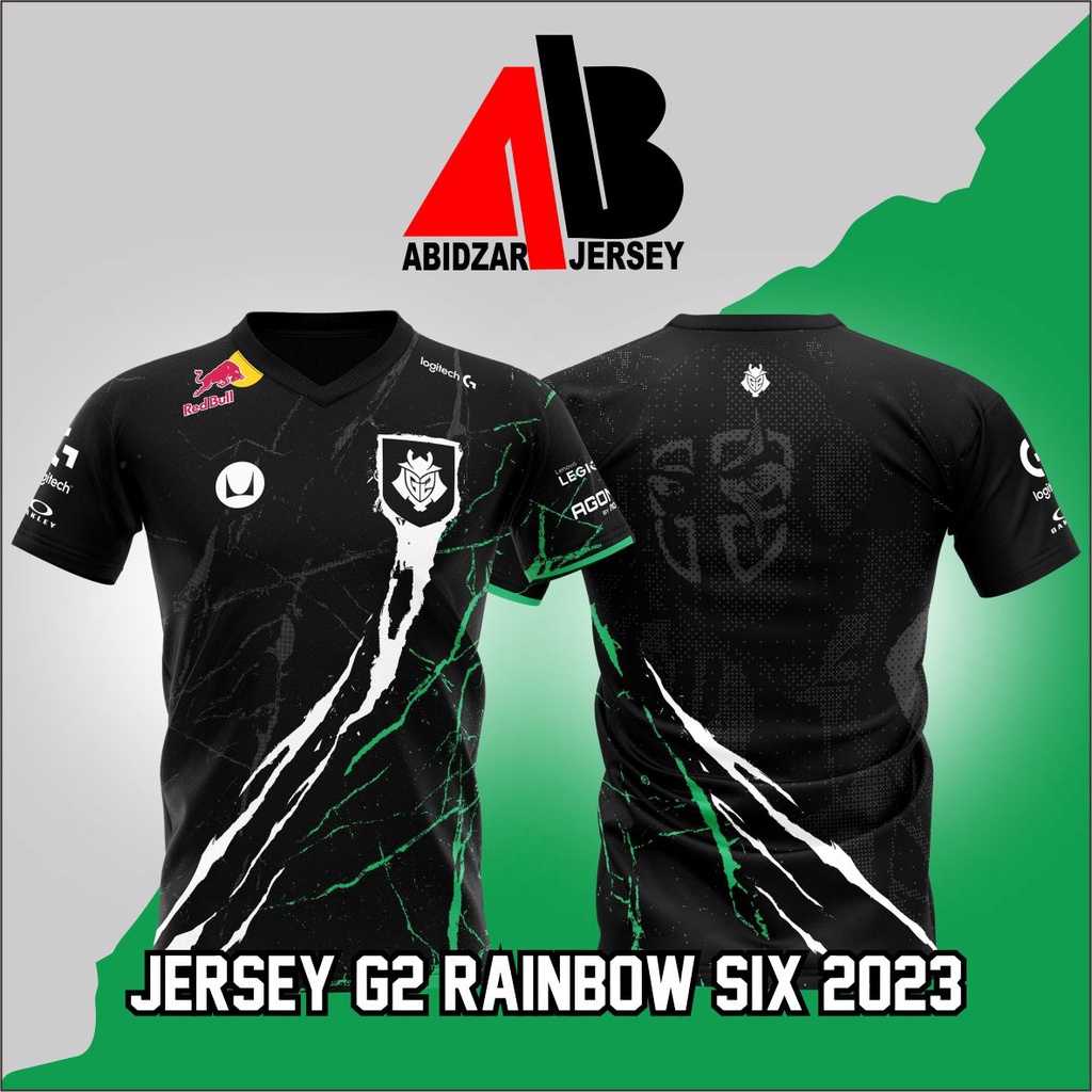 Jual JERSEY G2 ESPORTS GAME RAINBOW SIX TERBARU | Shopee Indonesia
