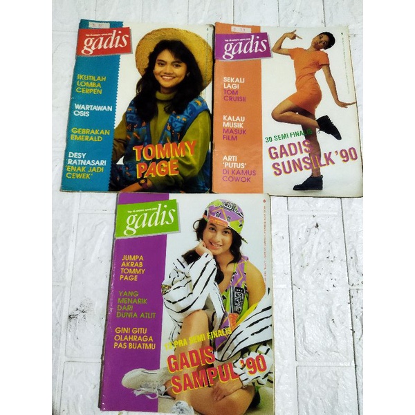Jual Majalah gadis tahun 1990 / majalah lawas | Shopee Indonesia
