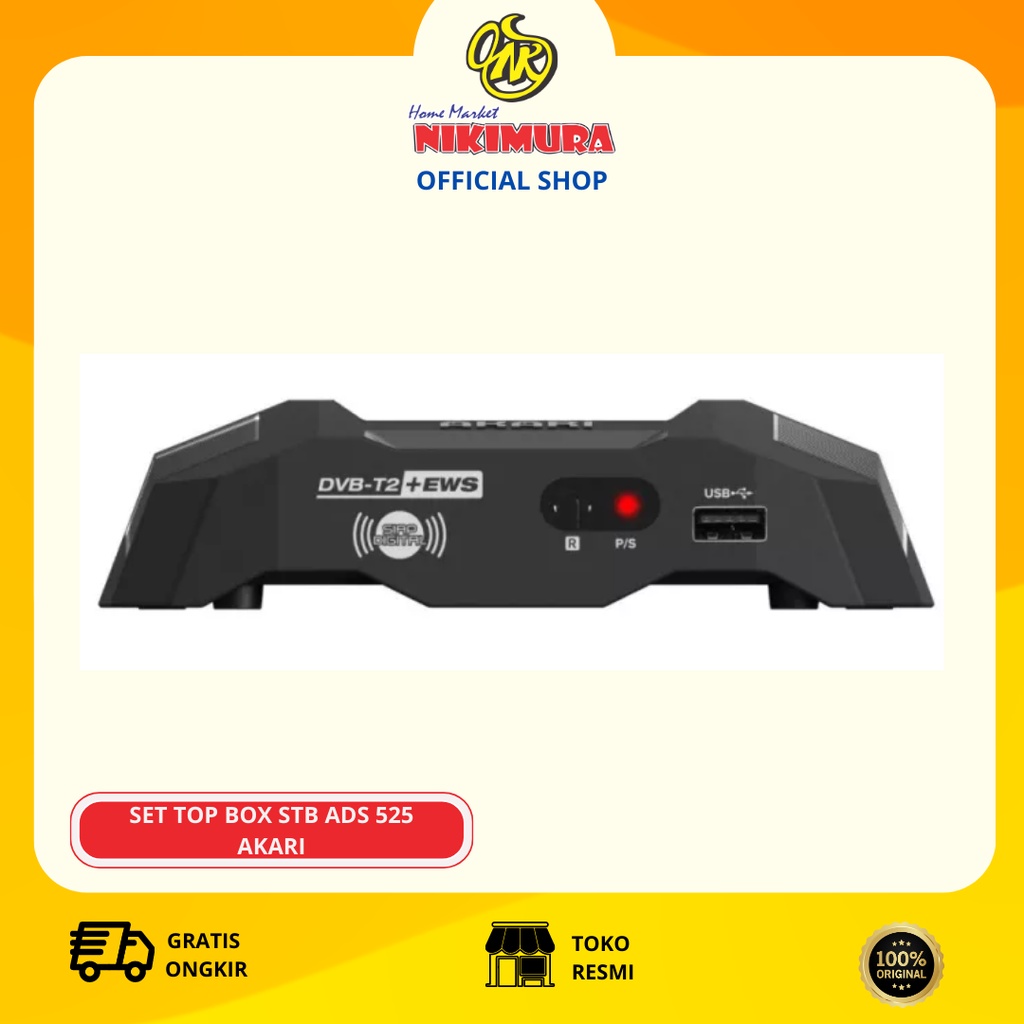 Jual SET TOP BOX STB ADS 525 AKARI | Shopee Indonesia