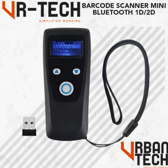 Jual BARCODE SCANNER BLUETOOTH MINI 1D/2D EP8014P - HANDLED WIRELESS ...