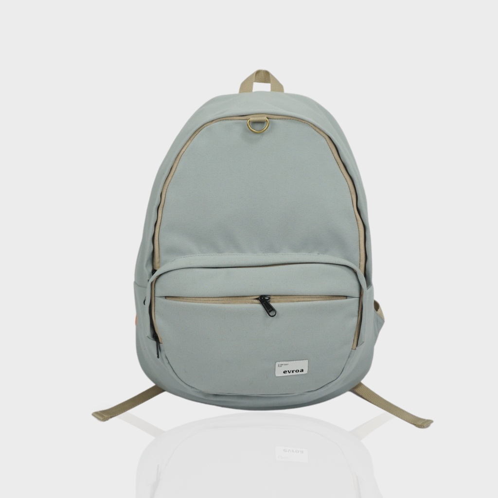 Jual Evroa - Backpack Maggy - Light Grey | Shopee Indonesia
