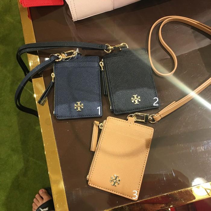 Jual Tory Burch lanyard Kartu kerja pemegang ID Name Tag Holder ...