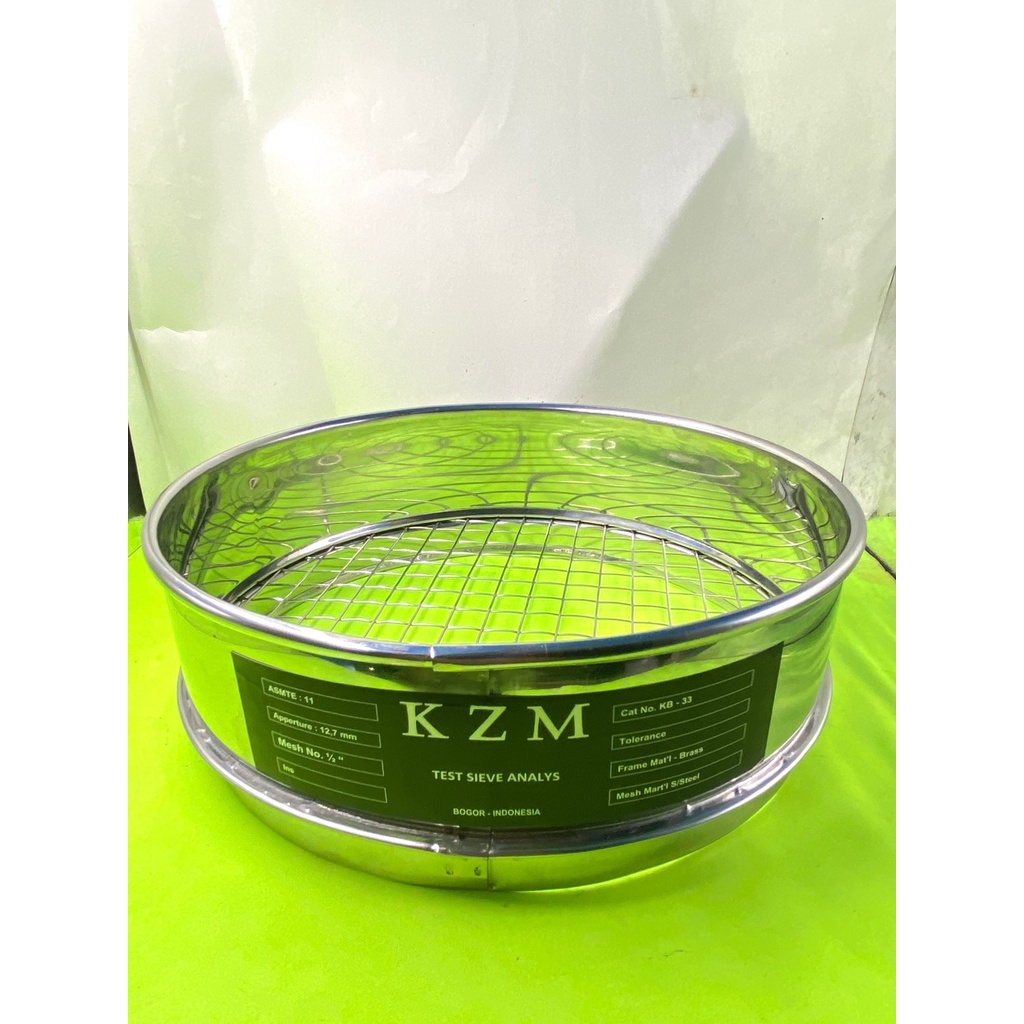 Jual Test Sieve Ayakan mesh 1/2 inchi ( 12,7 mm) | Shopee Indonesia