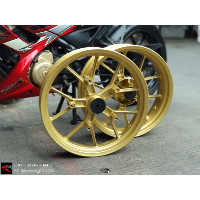 Jual Velg GSX Vrossi Gold | Shopee Indonesia