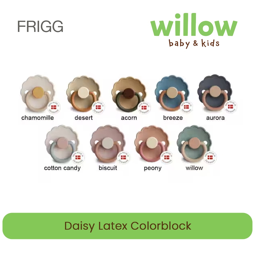 Jual Pacifier - Frigg Daisy Latex Colorblock | Shopee Indonesia