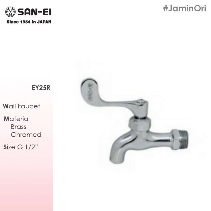 Jual San-Ei Kran Air - Kran Tembok Sink Tap EY25R EY 25 R | Shopee Indonesia