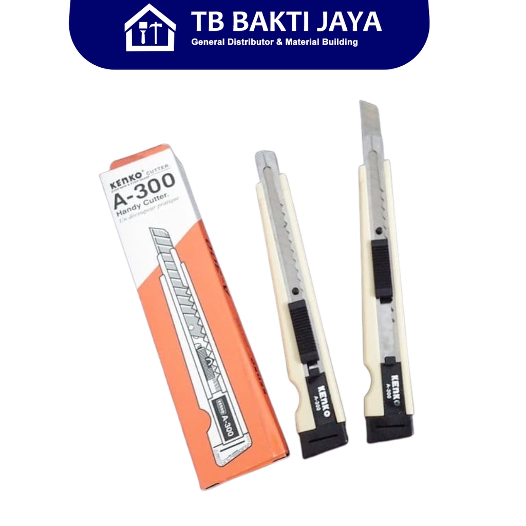 Jual Pisau Cutter atau Pisau Cutter Kecil dan Pisau Cutter Besar Kenko ...