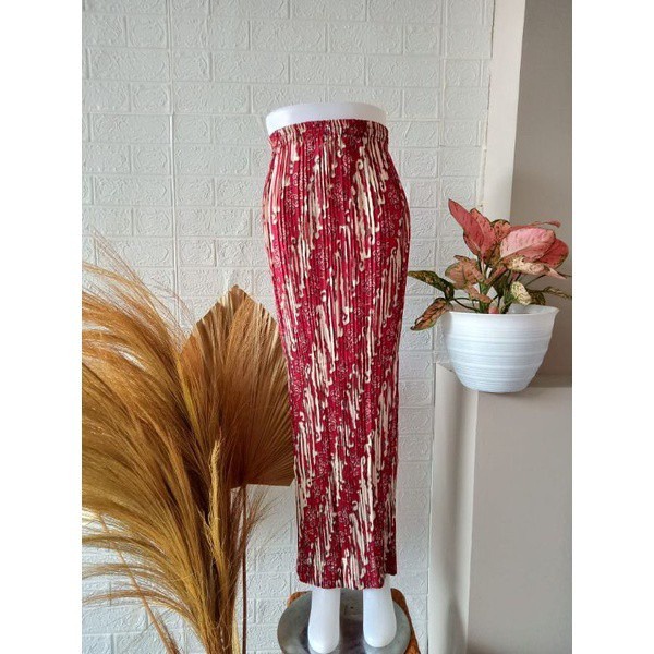 Jual ROK PLISKET BATIK / ROK BATIK / ROK PLISKET MODERN / BAWAHAN BATIK ...