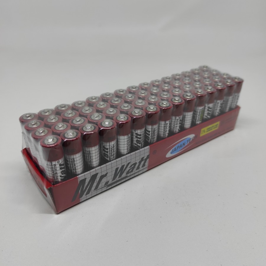 Jual Baterai Mr Watt AAA Batre A3 Batrei Battery SNI Anti Bocor isi ...