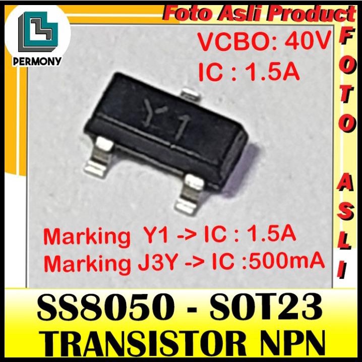 Jual S8050 Ss8050 Npn Transistor Sot23 | Shopee Indonesia