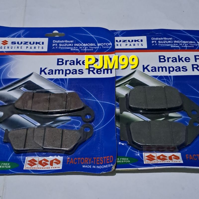 Jual PAKET KAMPAS REM SUZUKI GSX 150 R S BANDIT DEPAN BELAKANG | Shopee ...
