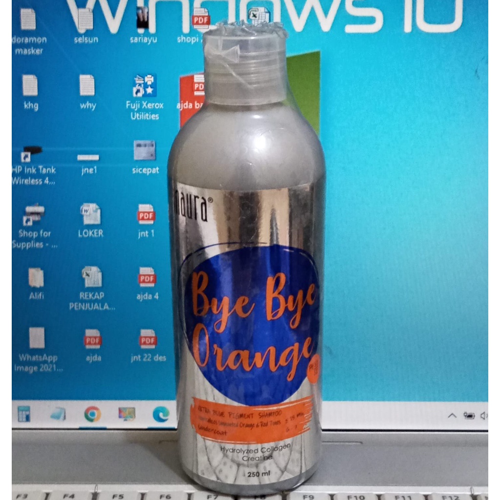 Jual Inaura Shampoo Platinum Silver Bye Bye Yellow dan Extra Blue Pigment Bye Bye Orange - 250ml ...