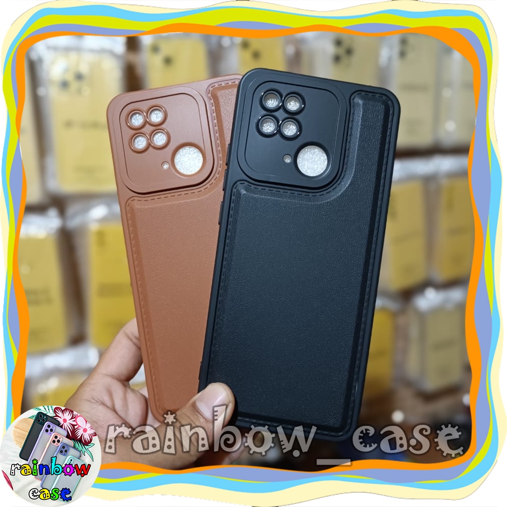 Jual XIAOMI REDMI 10C CASE LEATHER PRO CAMERA | Shopee Indonesia