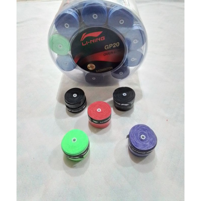 Jual grip karet bulat grip badminton Lining gp 20 | Shopee Indonesia