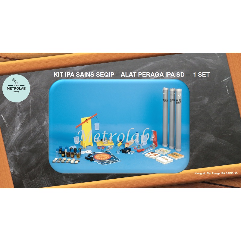 Jual Kit IPA Sains SEQIP | Alat Peraga IPA Sains SD | ISI 1 SET ...