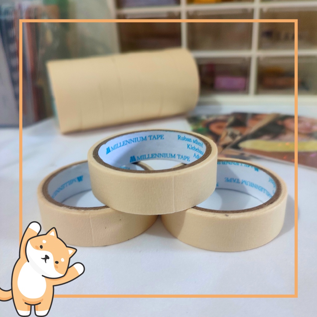 Jual Isolasi Solasi Kertas / Lakban Kertas Roll Pack Kecil Selotip ...