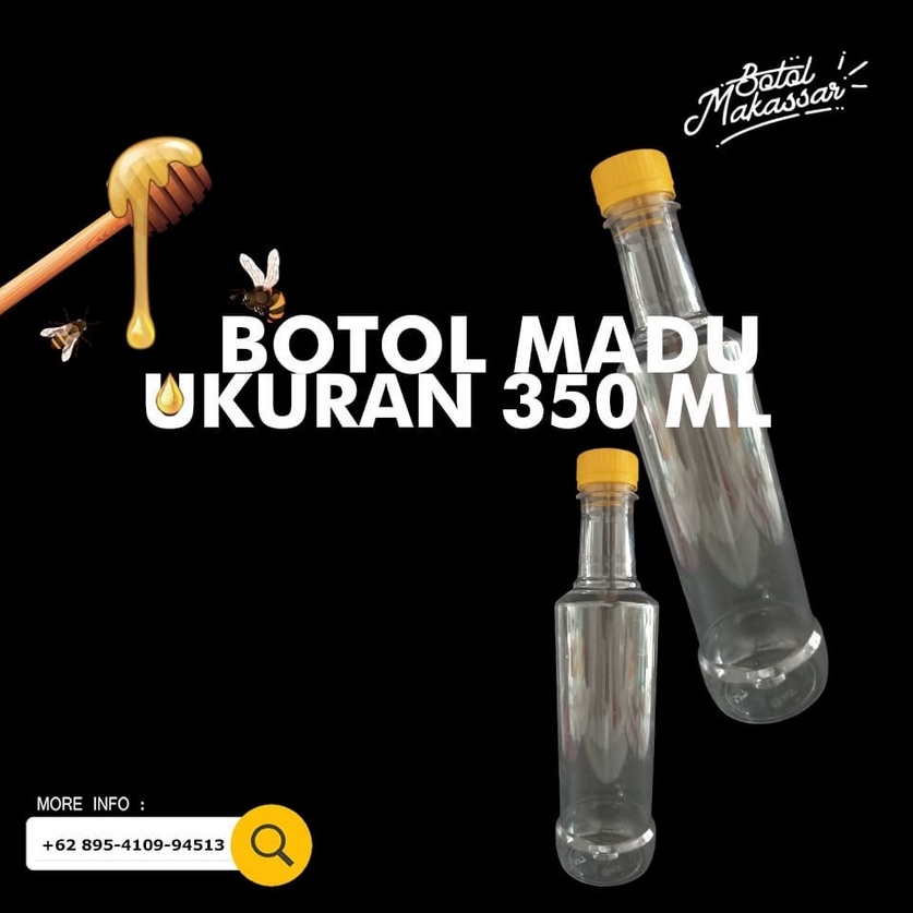Jual BOTOL MADU 350 ML (isi :10 pcs) | Shopee Indonesia