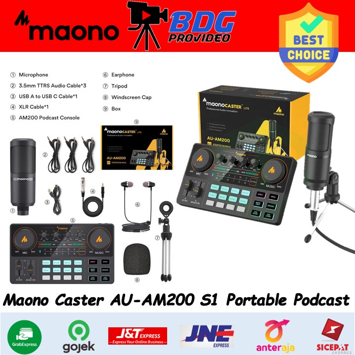 Jual Maono Maonocaster AU-AM200 S1 Lite starter Bundle All-In-One ...