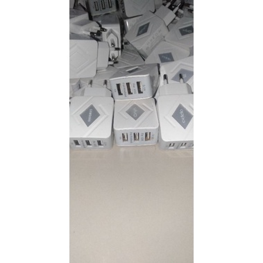 Jual Batok Charger 3 USB brand | Shopee Indonesia