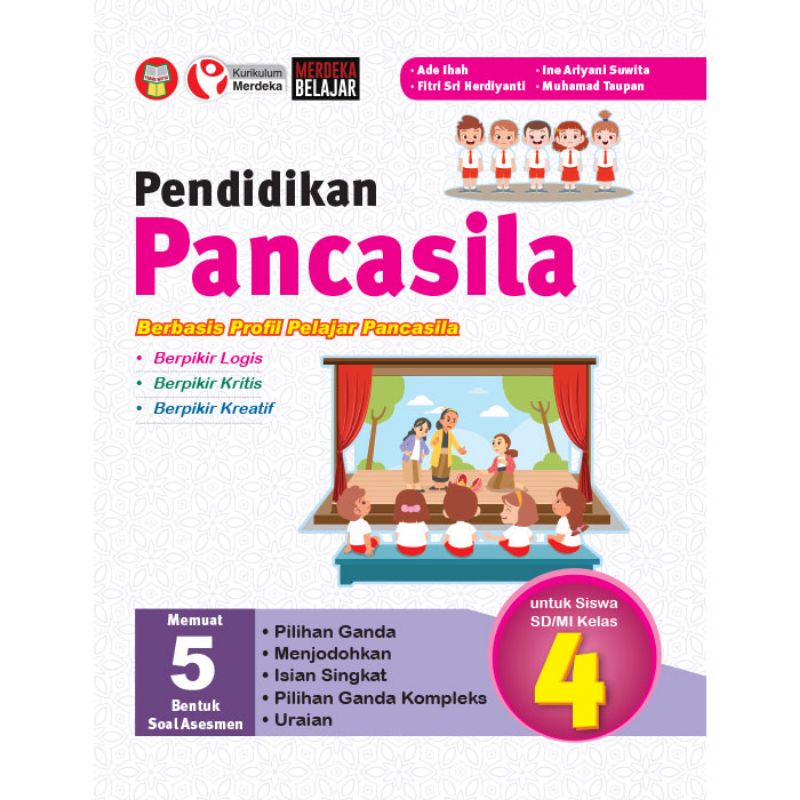 Jual BUKU PENDIDIKAN PANCASILA BERBASIS PROFIL PELAJAR PANCASILA/PKN UNTUK SISWA SD/MI KELAS 4 ...