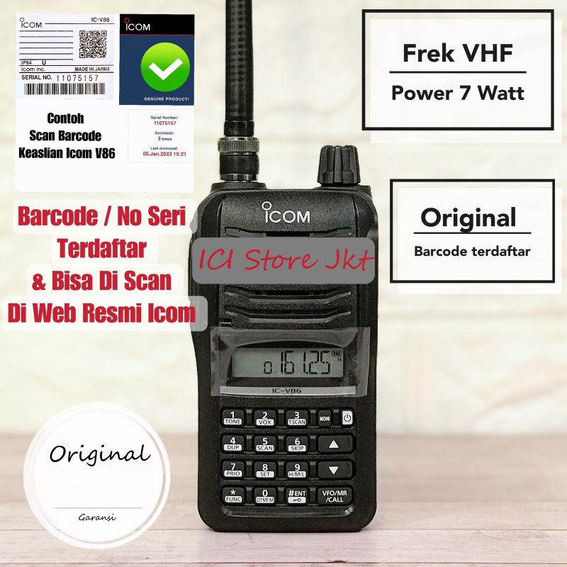 Jual HT Icom V86 | Shopee Indonesia