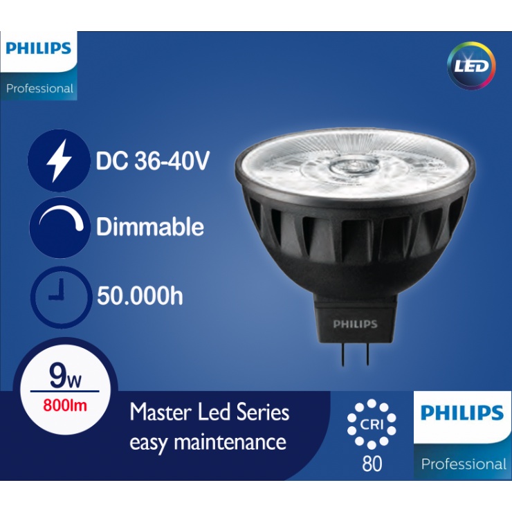 Jual Philips Master Led MR16 9W 800lm | Shopee Indonesia