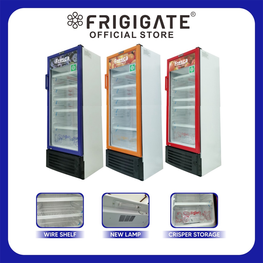 Jual Frigigate Showcase Kulkas Display 206 Liter FRESCA 225 CS ...