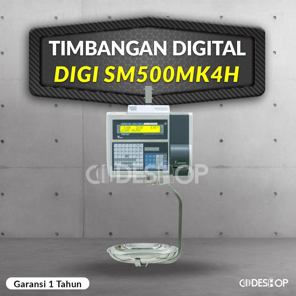 Jual Timbangan Digital Gantung DIGI SM-500 MK4 H / SM500MK4H Print ...