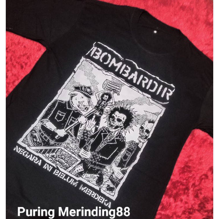 Jual Kaos Bombardir - Negara ini belum merdeka | Shopee Indonesia
