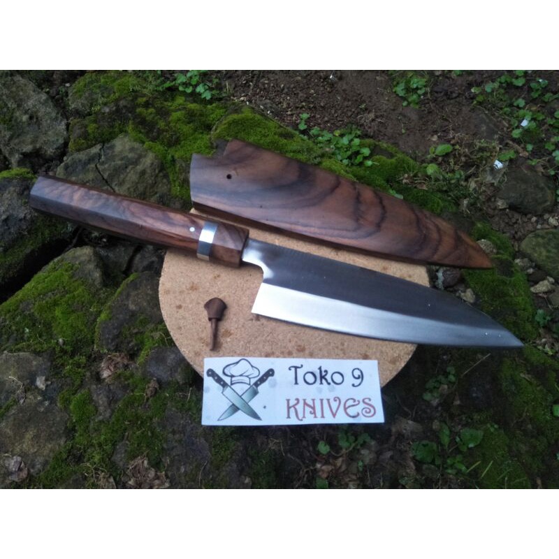 Jual pisau japan DEBA chef knife baja per sup9 serbaguna | Shopee Indonesia