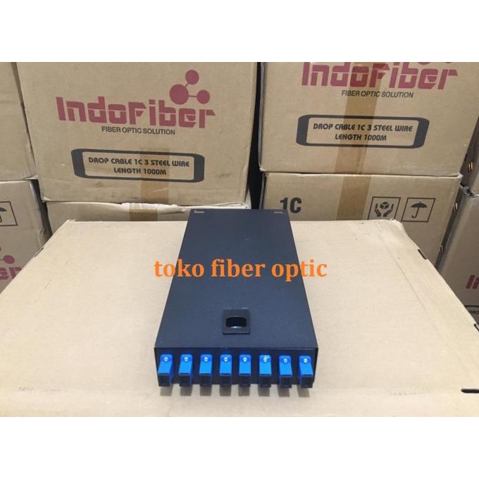 Jual Roset besi 8 core komplit / mini OTB besi/ roset fiber optic ...