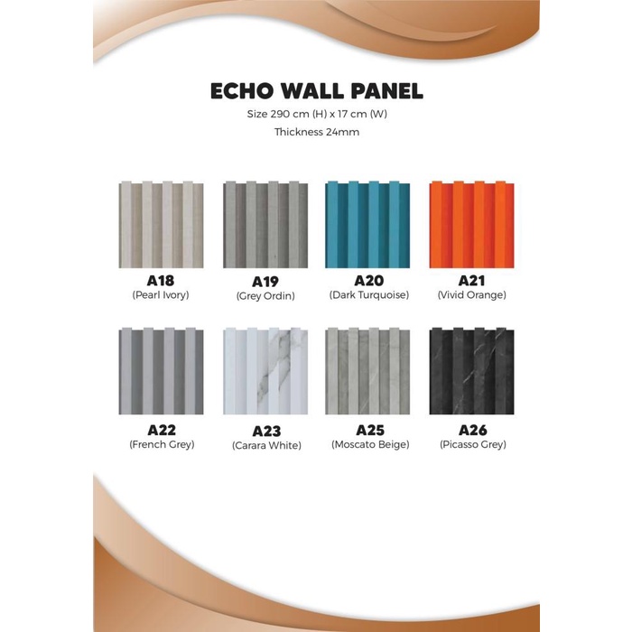 Jual Wallpanel 3D Partisi / Wood Panel Pvc Kisi Kisi Dinding Solid Kayu ...