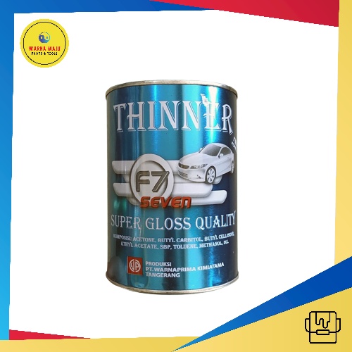 Jual Thinner F7 Biru F Seven | Ukuran : 1 Liter | Shopee Indonesia