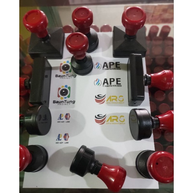 Jual BIKIN STEMPEL OTOMATIS 3 WARNA VARIASI BULAT, KOTAK, PERSEGI ...