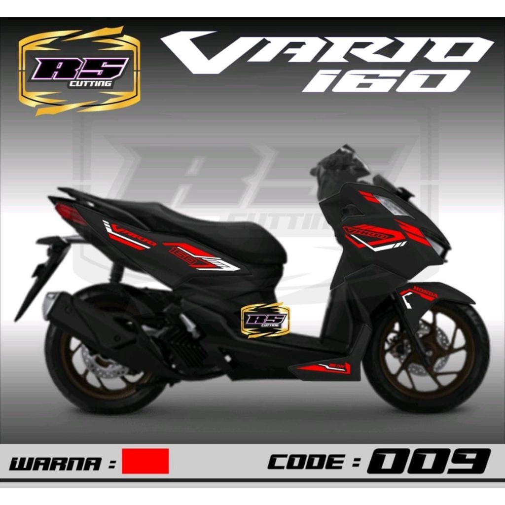 Jual Sticker Cutting Vario 160 all New - Aksesoris Motor Vario New 2022 ...