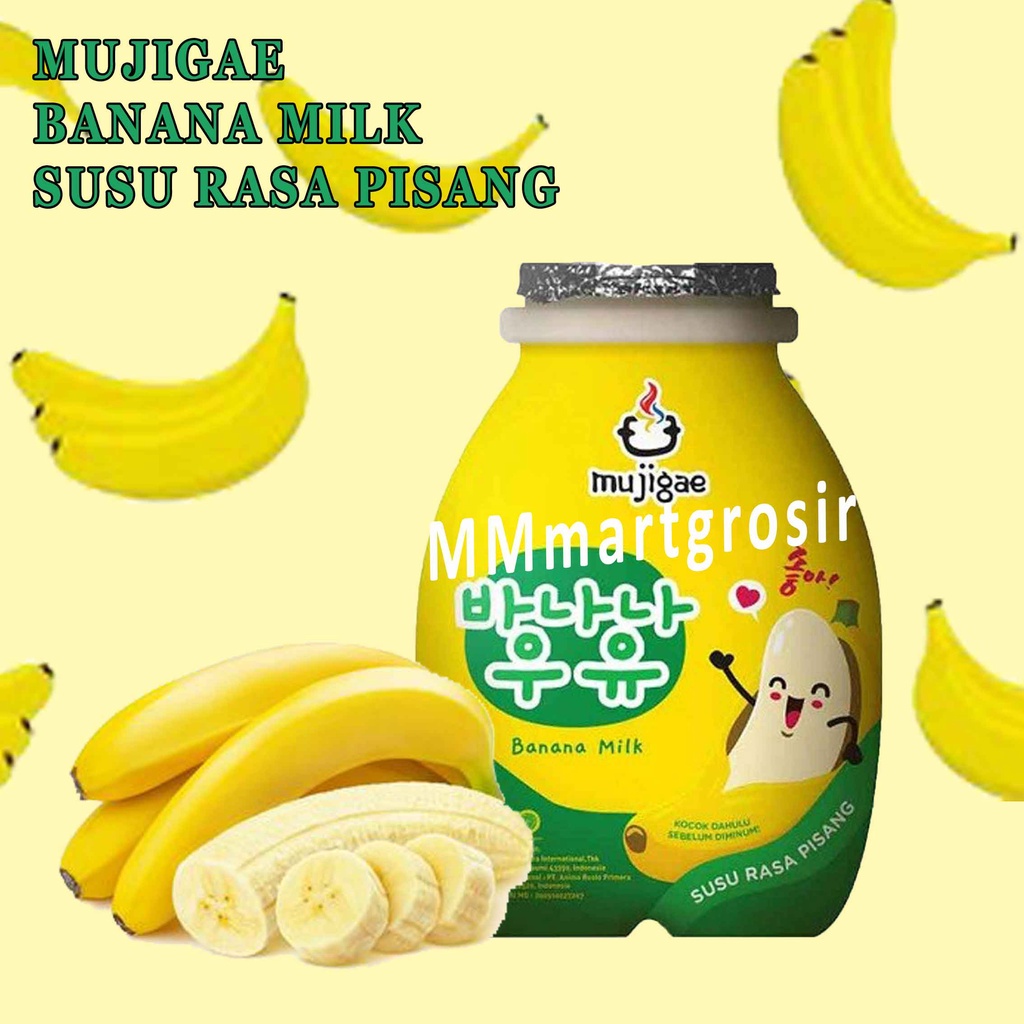 Jual WONHAE Mujigae / Banana Milk / Susu Rasa Pisang / 250ml | Shopee ...