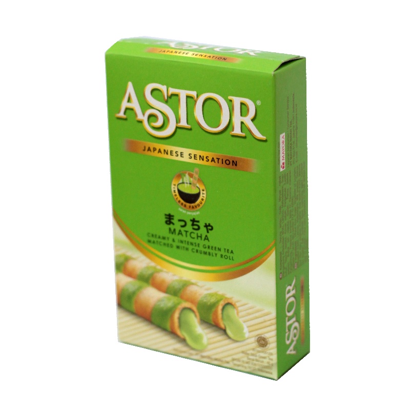 Jual Astor Wafer Stick Matcha 40Gr | Shopee Indonesia