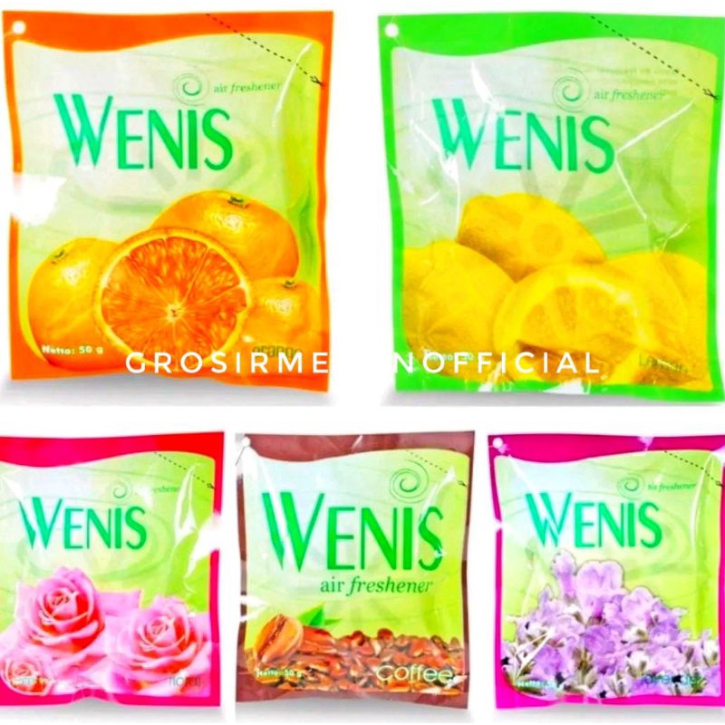 Jual WENIS PENGHARUM RUANGAN GANTUNG - WENYS AROMA MENYEGARKAN - WANGI ...