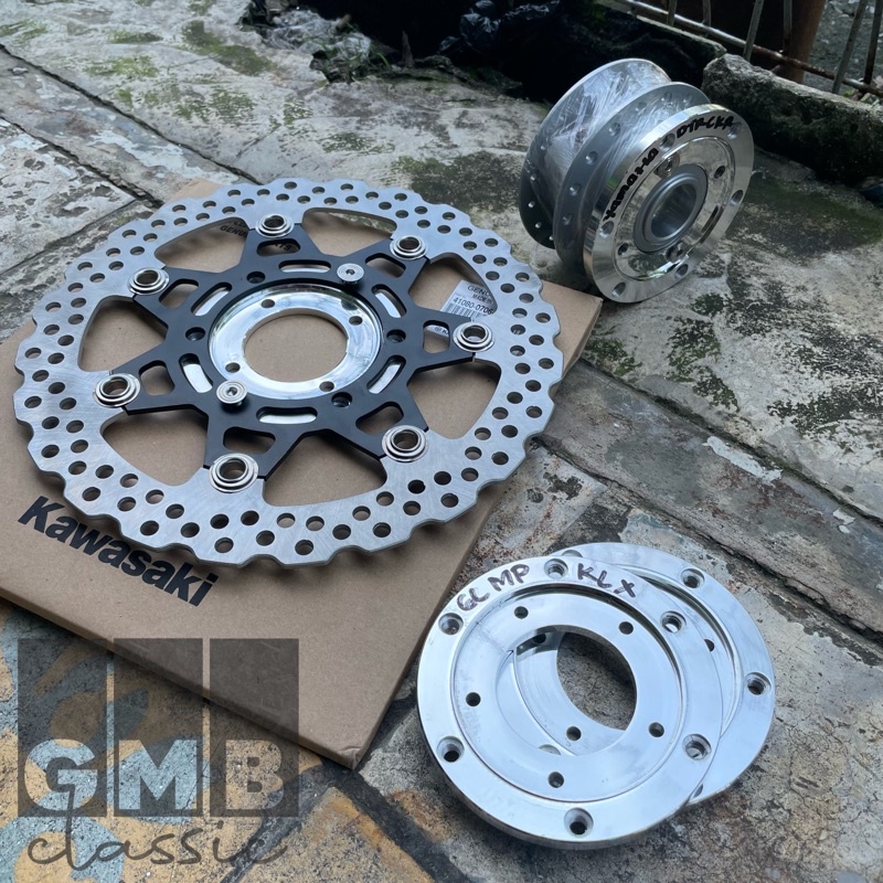Jual adaptor plendes tromol Yamaha KLX D-Tracker plandes tromol Yamaha ...