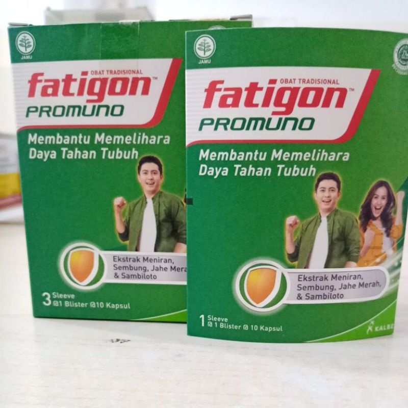 Jual Fatigon Promuno / Vitamin Daya Tahan Tubuh / Vitamin Herbal ...