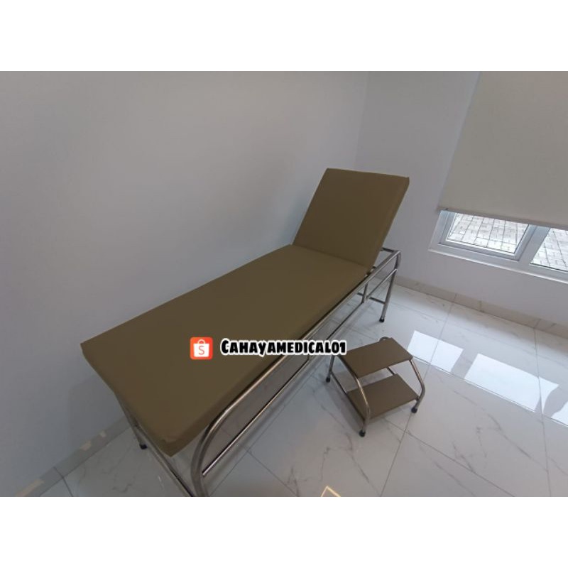 Jual Meja periksa pipa stainless / Bed periksa pasien / Meja periksa ...