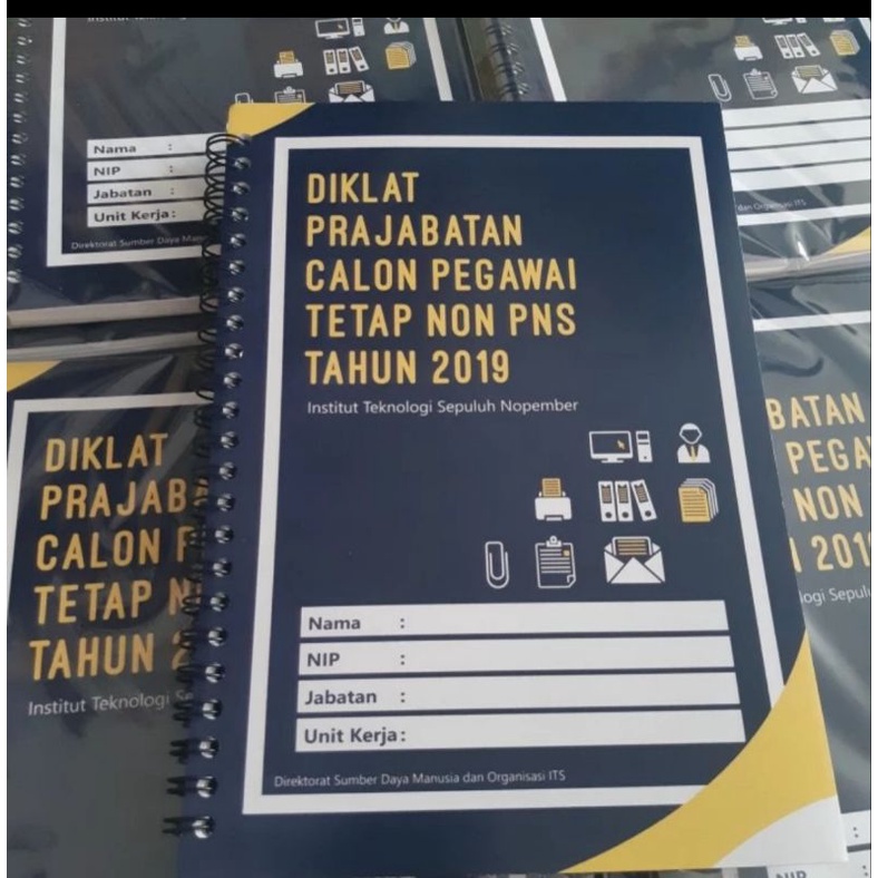 Jual CETAK BLOCKNOTE A5 CUSTOM JILID SPIRAL | Shopee Indonesia