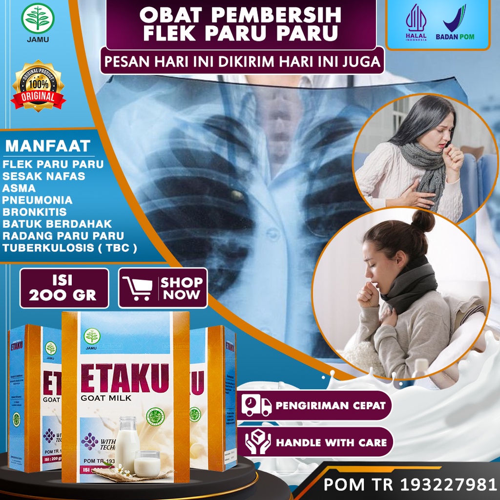 Jual Obat Pembersih Flek Paru Paru Anak Dewasa Radang Paru Sesak Napas ...