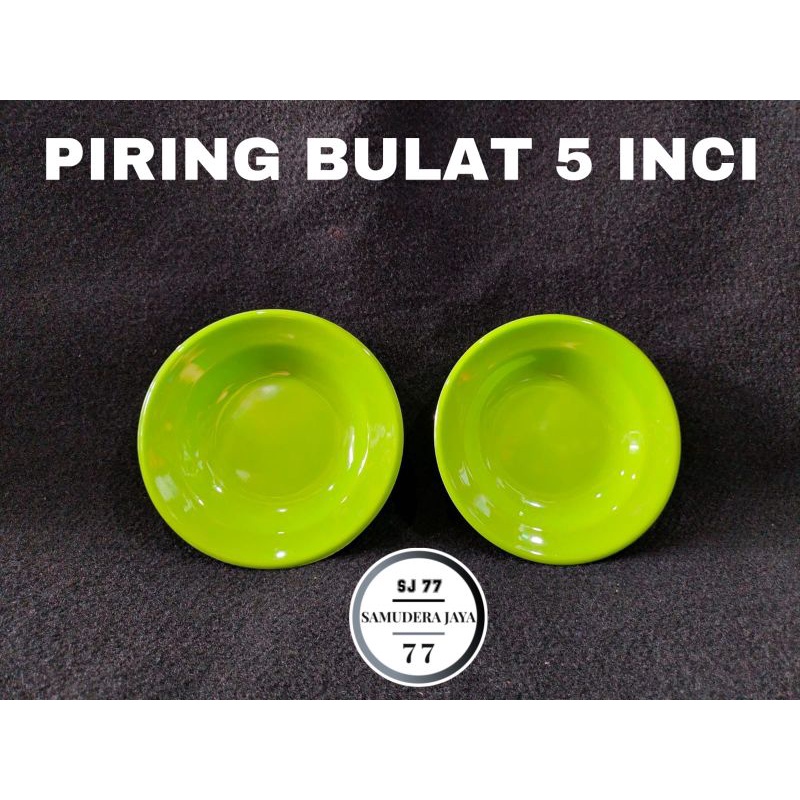 Jual PIRING MELAMIN BULAT KECIL 5 INCI / PIRING NASI/PIRING SAMBAL ...