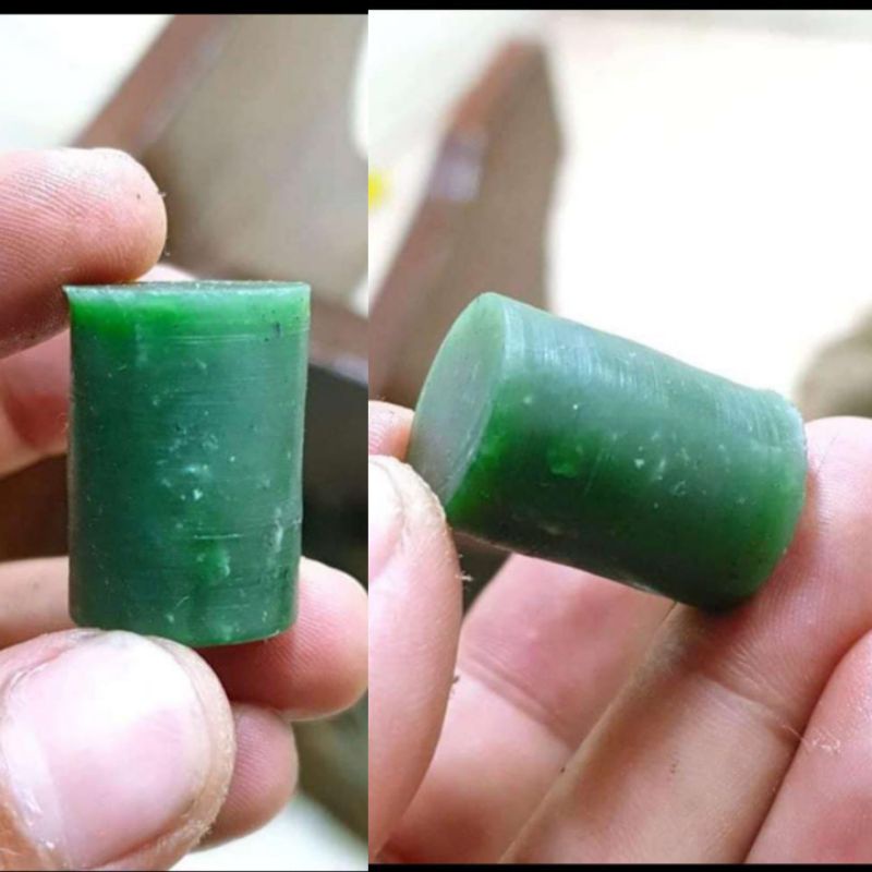 Jual GIOK NEPHRITE JADE BENTUK BULAT PANJANG | Shopee Indonesia