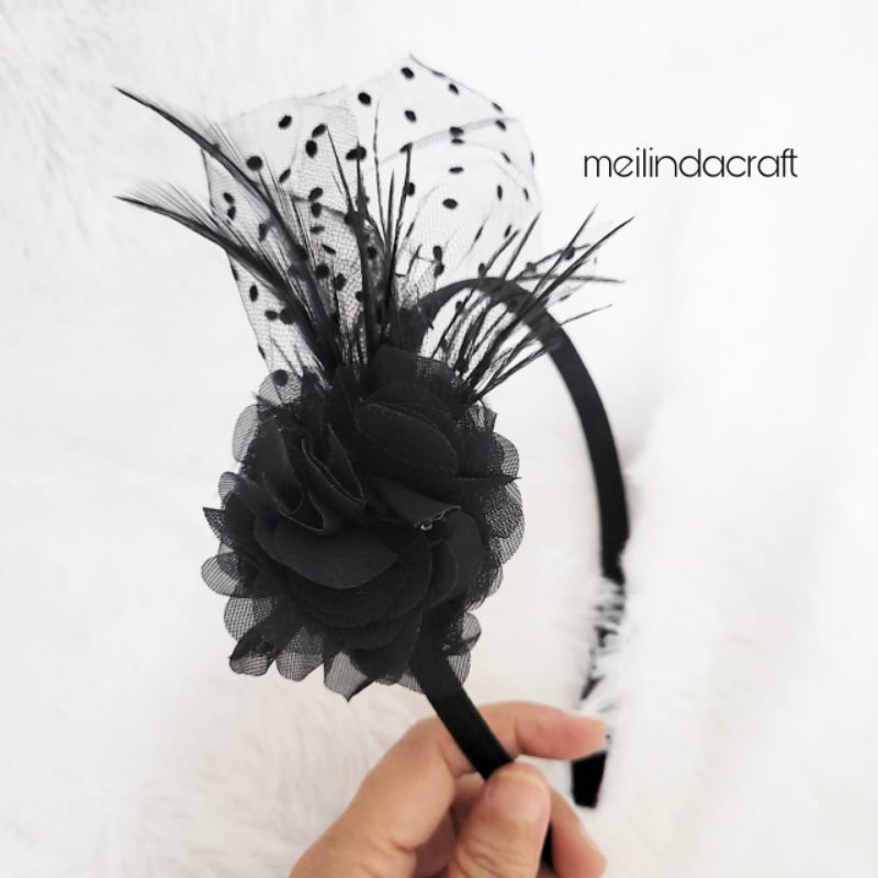 Jual Fascinator Bando pesta aksesoris pesta bando anak hingga dewasa ...
