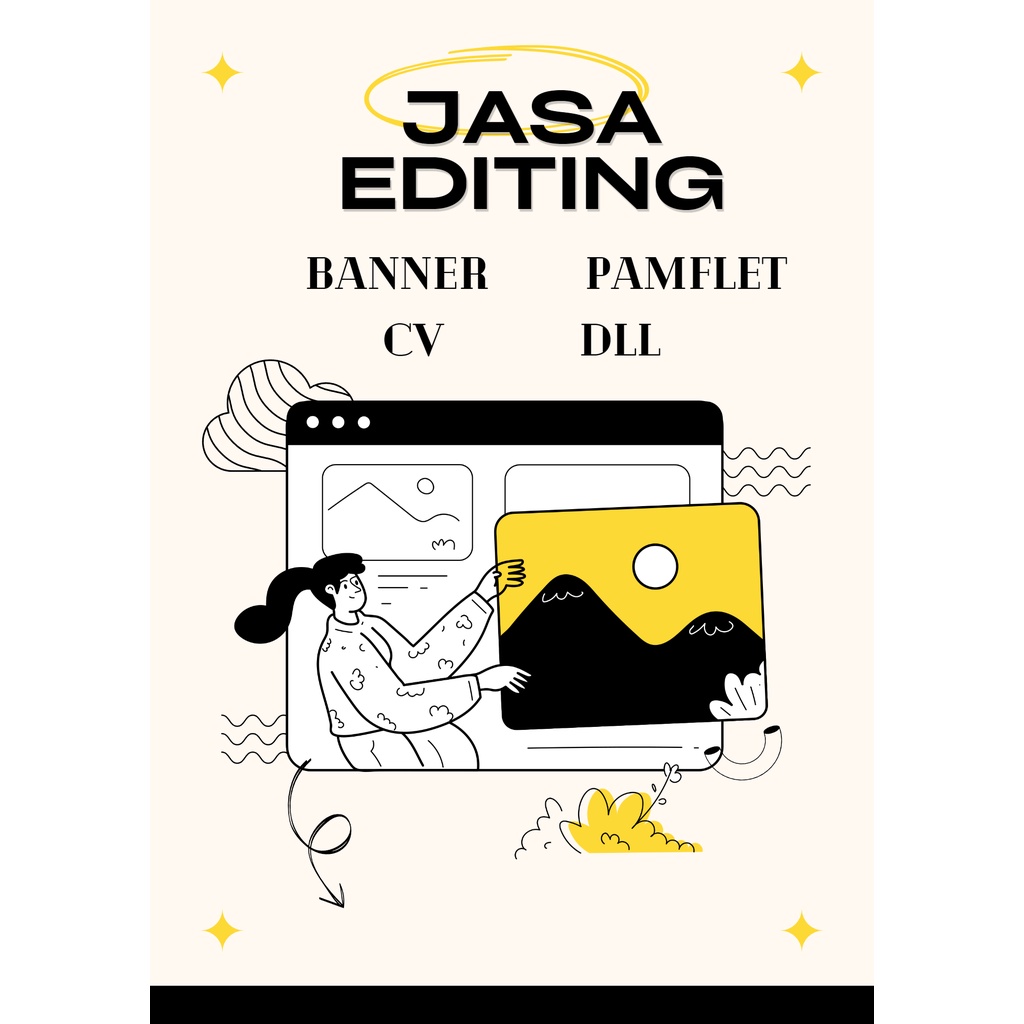 Jual Jasa Edit Cv,Pamflet,Brosur Dll | Shopee Indonesia